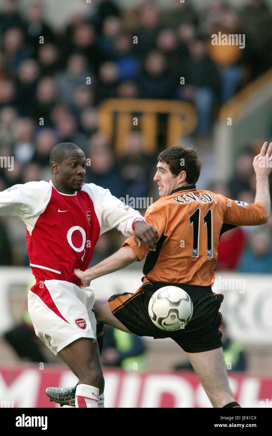 LAUREN & MARK KENNEDY WOLVES V ARSENAL MOLINEUX WOLVERHAMPTON ENGLAND ...