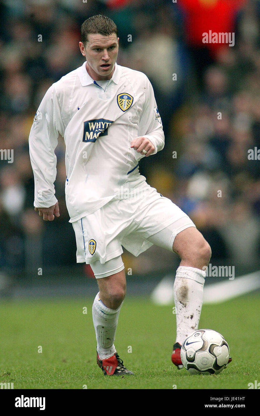 SETH JOHNSON LEEDS UNITED FC ELLAND ROAD LEEDS NORTH YORKSHIRE ENGLAN ...