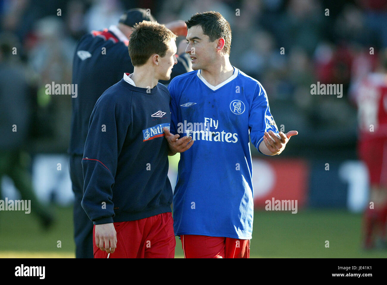 MARK QUAYLE & ASHLEY LYTH SCARBOROUGH V CHELSEA MCCAINS STADIUM ...