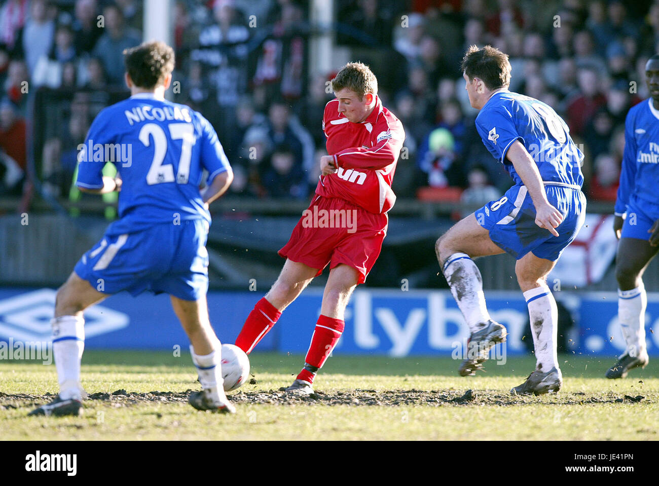 STEVE CAPPER & JOHN TERRY SCARBOROUGH V CHELSEA MCCAINS STADIUM ...