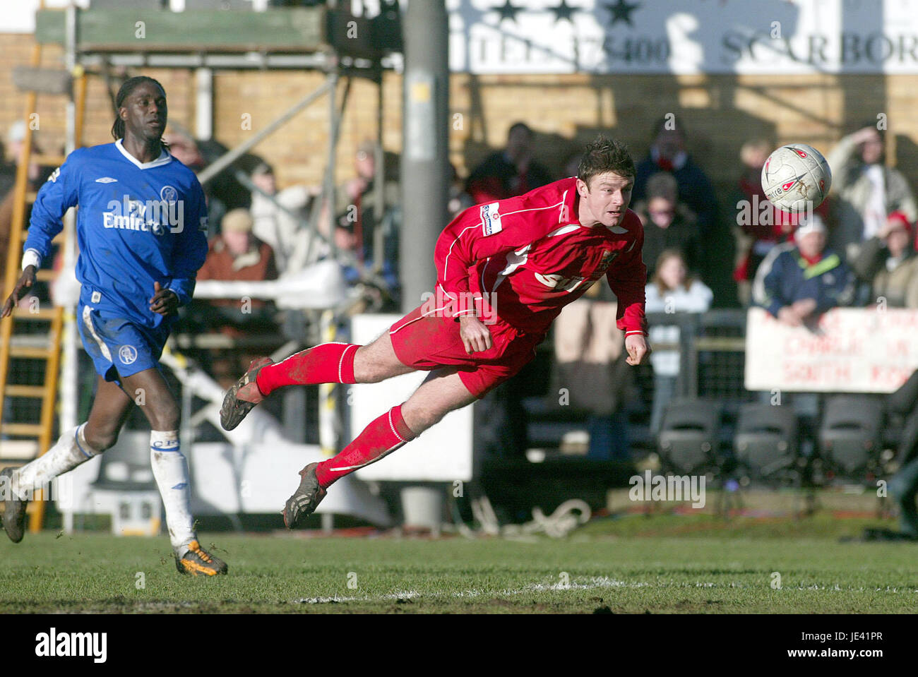 COLIN CRYAN SCARBOROUGH V CHELSEA MCCAIN STADIUM SCARBOROUGH ENGLAND 24 ...