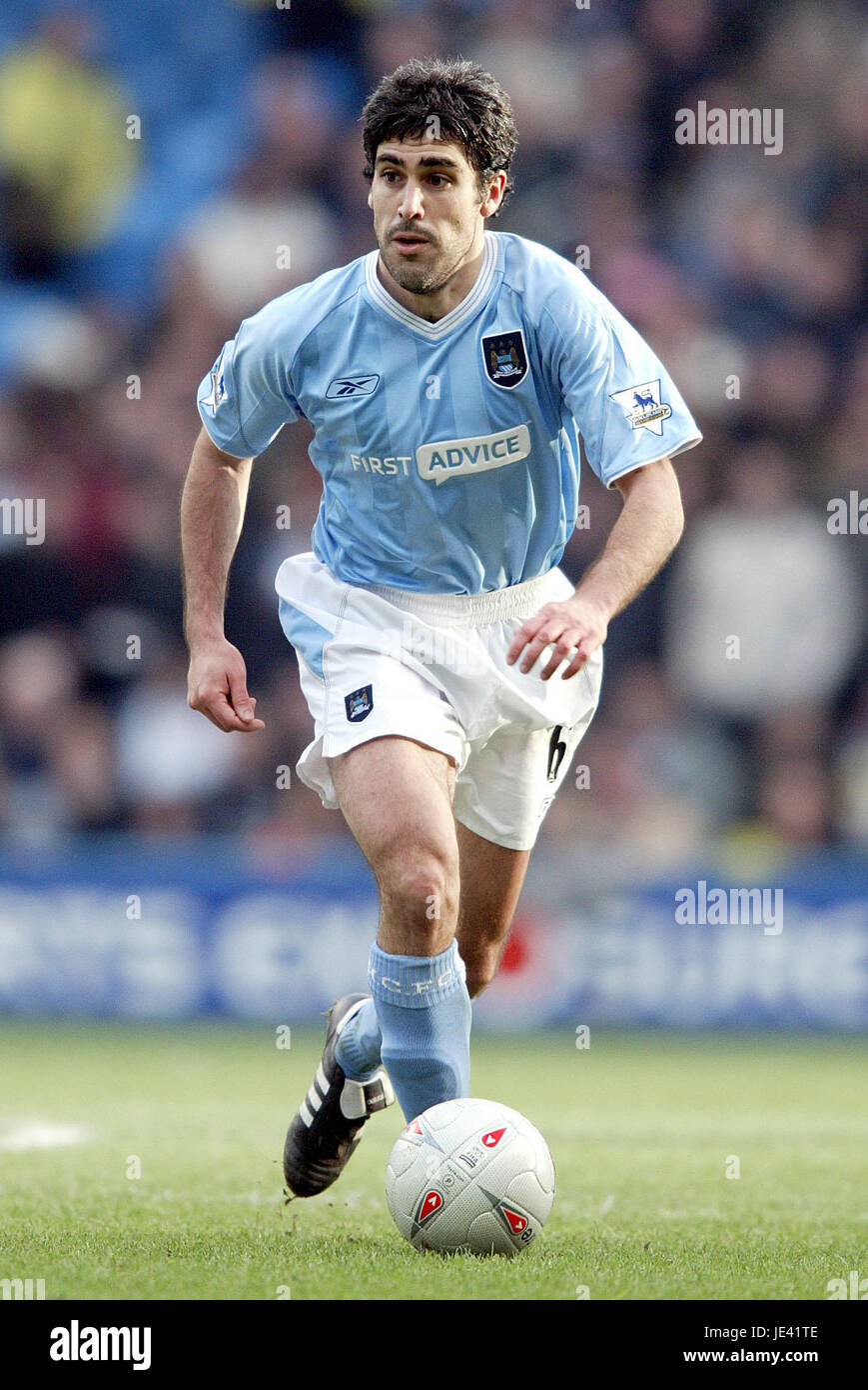 CLAUDIO REYNA MANCHESTER CITY FC CITY OF MANCHESTER STADIUM MANCHESTER ...