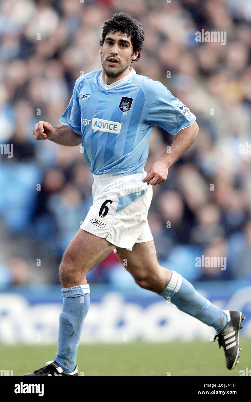 CLAUDIO REYNA MANCHESTER CITY FC CITY OF MANCHESTER STADIUM MANCHESTER ...
