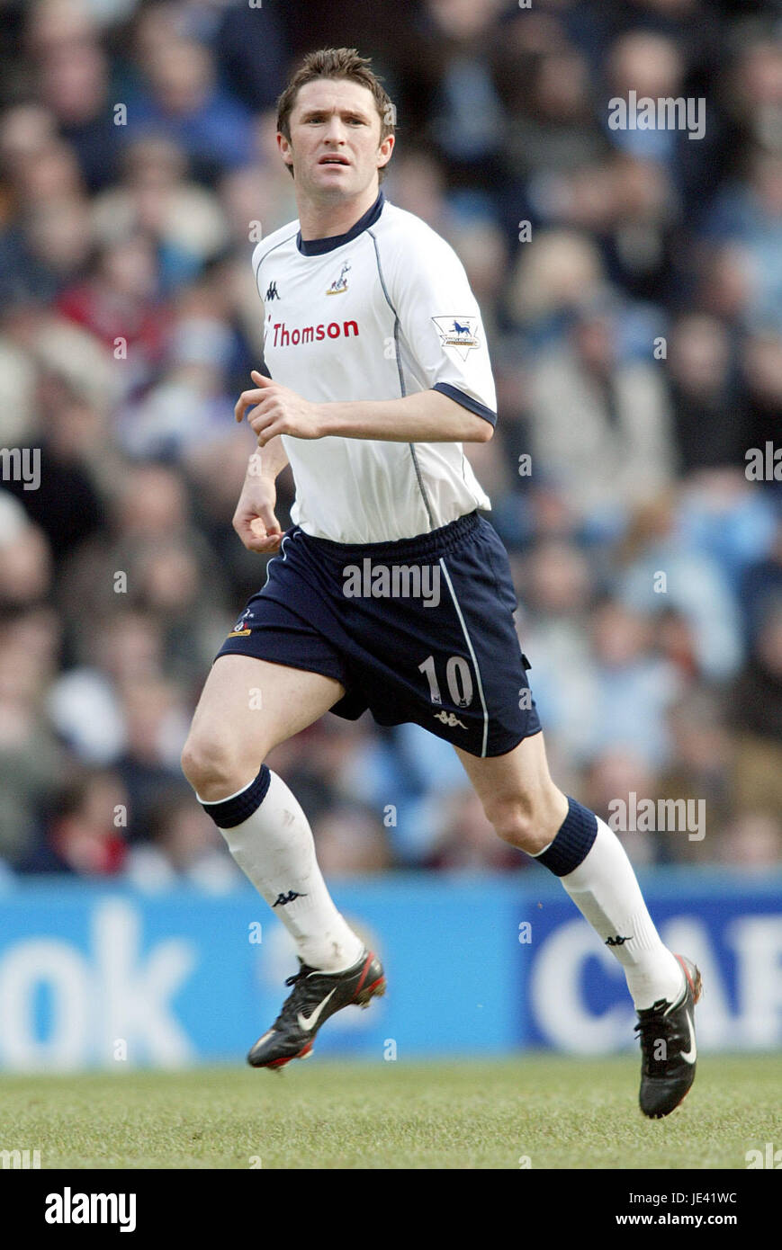 ROBBIE KEANE TOTTENHAM HOTSPUR FC CITY OF MANCHESTER STADIUM MANCHESTER ...