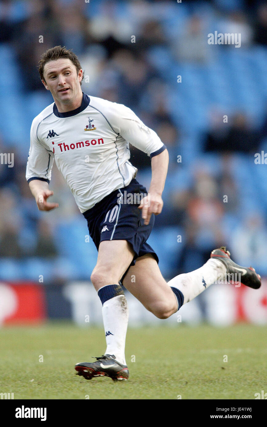 ROBBIE KEANE TOTTENHAM HOTSPUR FC CITY OF MANCHESTER STADIUM MANCHESTER ...