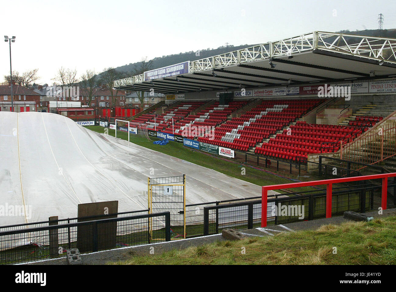 Football stadium rain hi-res stock photography and images - Alamy