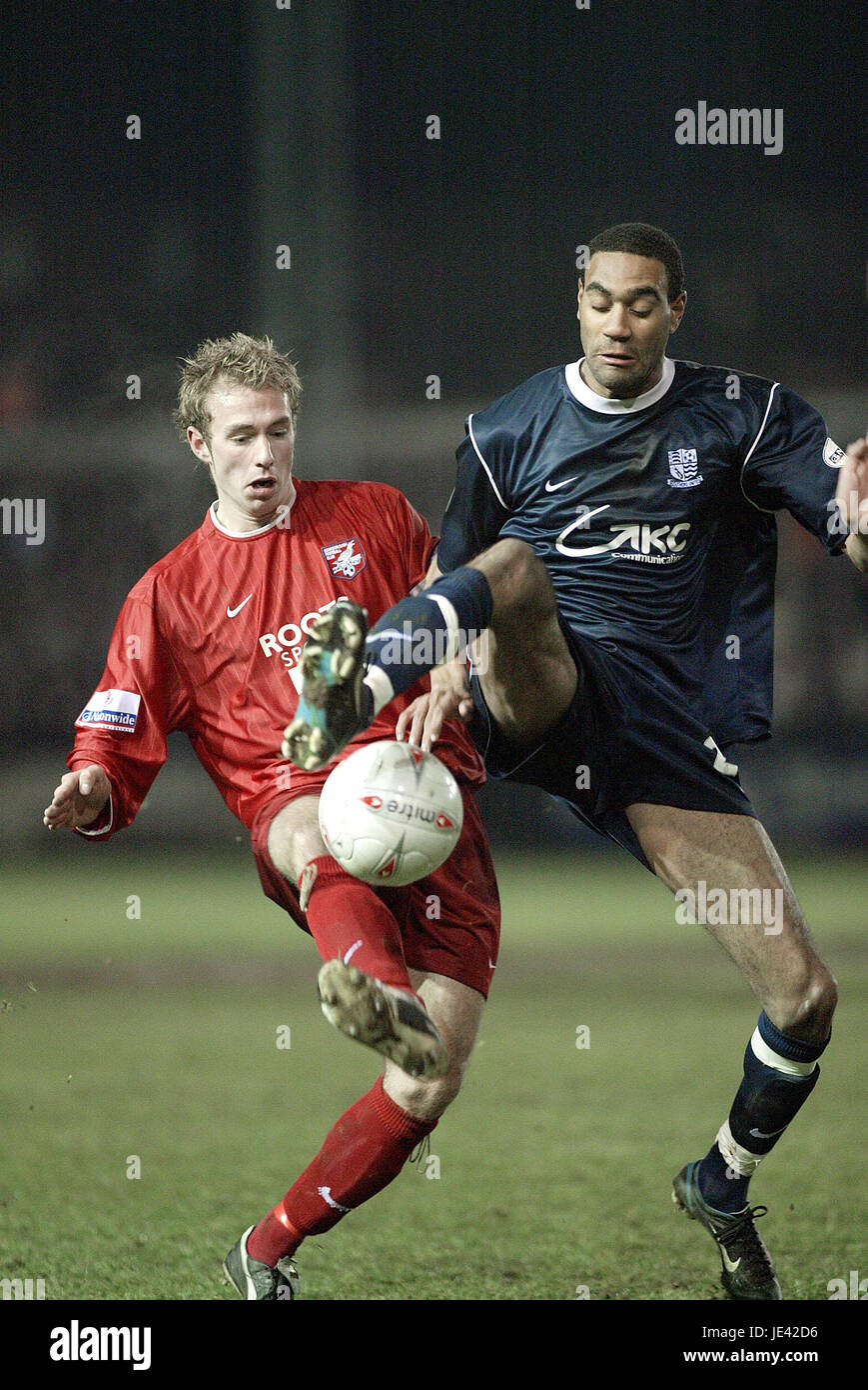 ASHLEY LYTH & LEWIS HUNT SCARBOROUGH V SOUTHEND MCCAIN STADIUM ...
