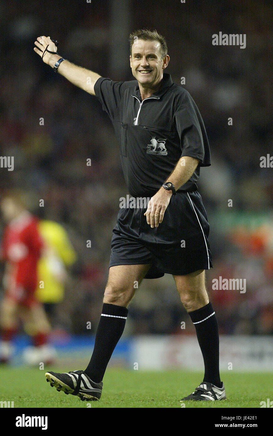 GRAHAM BARBER PREMIERSHIP REFEREE ANFIELD LIVERPOOL ENGLAND 10 January ...