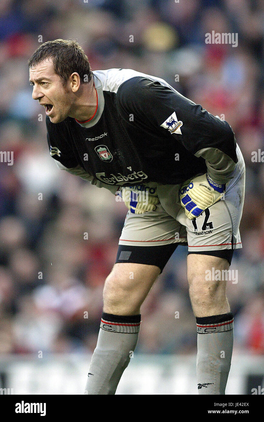 PAUL JONES LIVERPOOL FC ANFIELD LIVERPOOL ENGLAND 10 January 2004 Stock ...