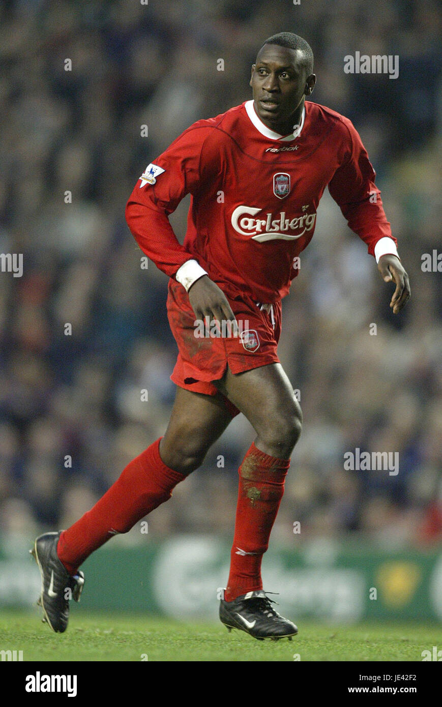 EMILE HESKEY LIVERPOOL FC ANFIELD LIVERPOOL ENGLAND 10 January 2004 ...