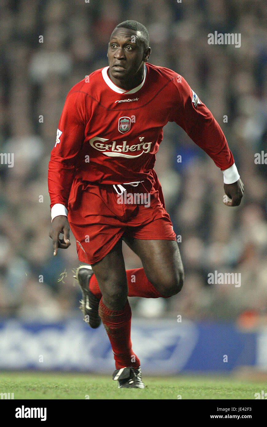 EMILE HESKEY LIVERPOOL FC ANFIELD LIVERPOOL ENGLAND 10 January 2004 ...
