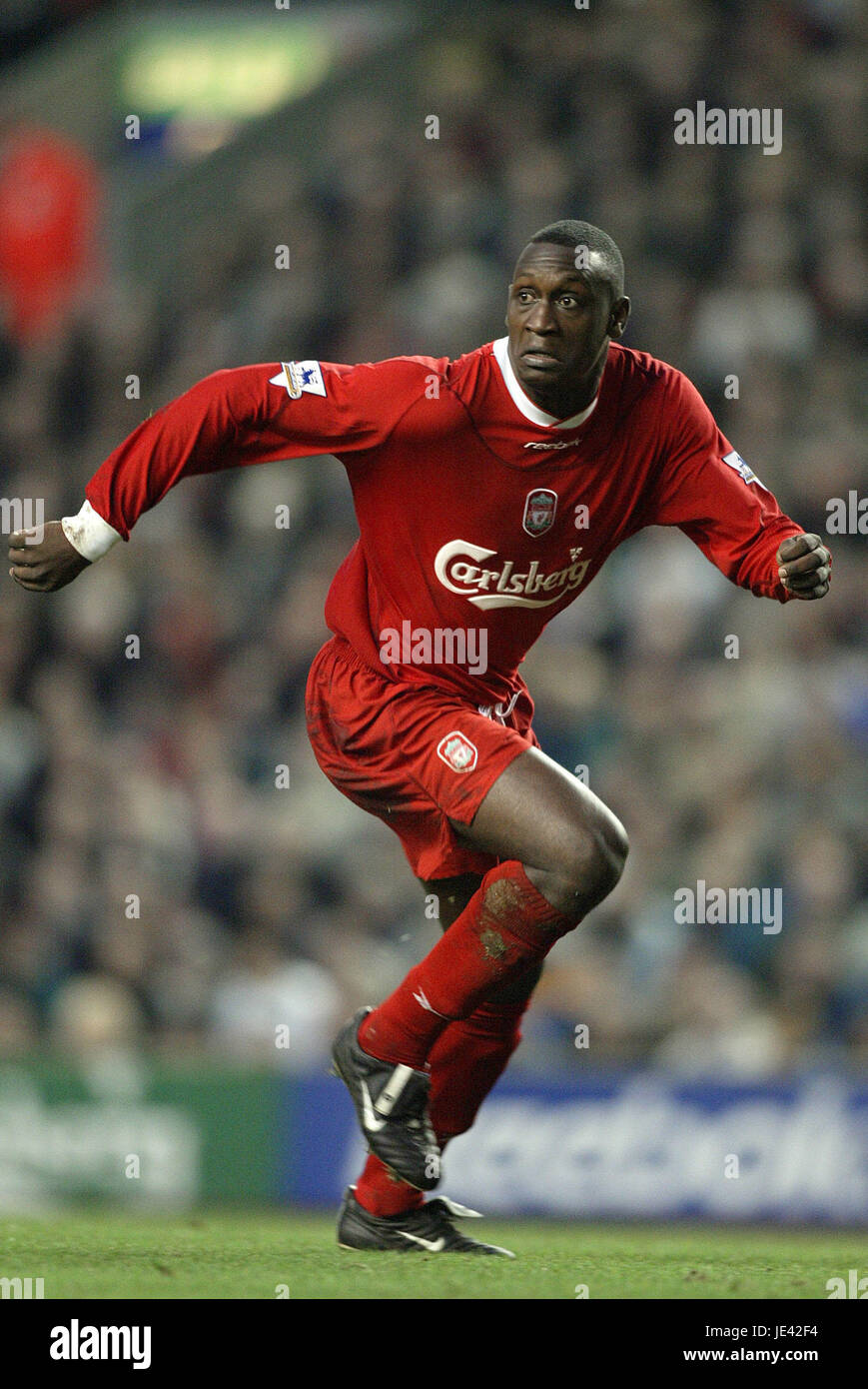 EMILE HESKEY LIVERPOOL FC ANFIELD LIVERPOOL ENGLAND 10 January 2004 ...