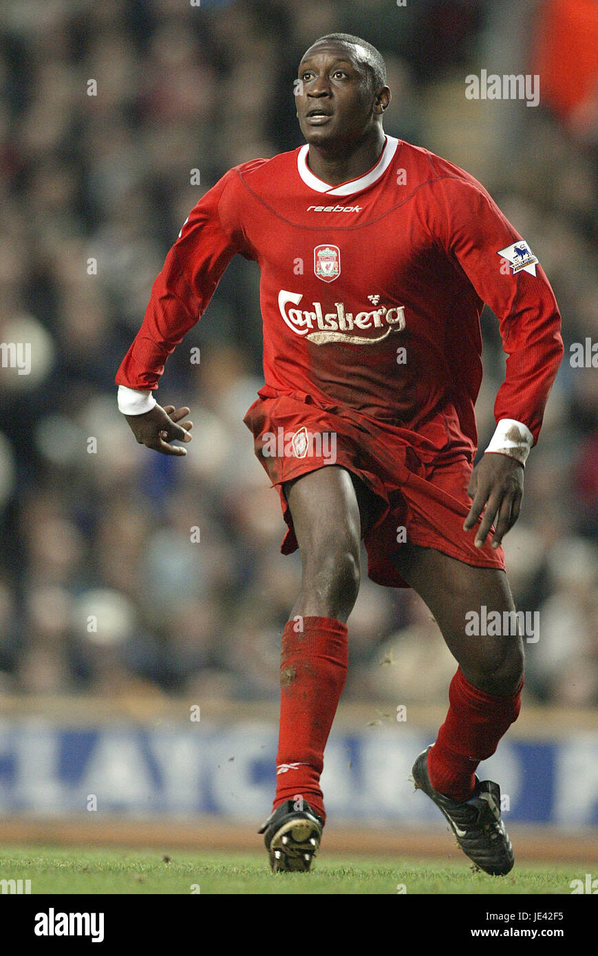 EMILE HESKEY LIVERPOOL FC ANFIELD LIVERPOOL ENGLAND 10 January 2004 ...