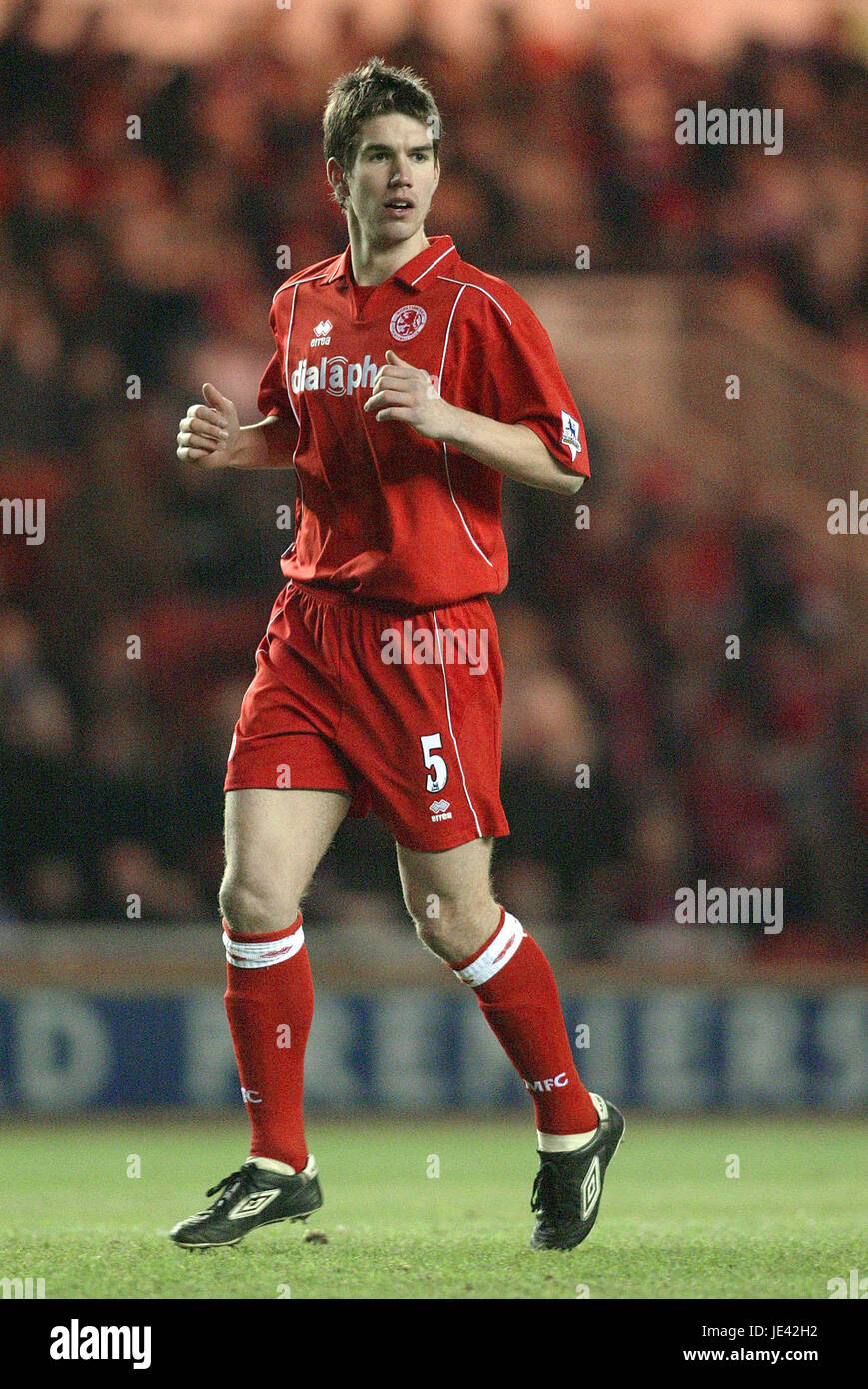 CHRIS RIGGOTT MIDDLESBROUGH FC RIVERSIDE STADIUM MIDDLESBROUGH 03 ...