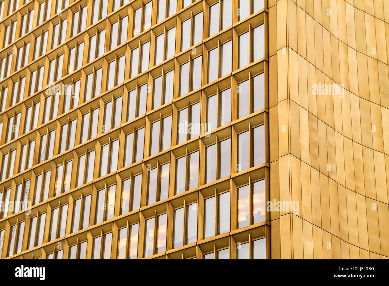 Office building background in Berlin, capital city of Germany Stock ...