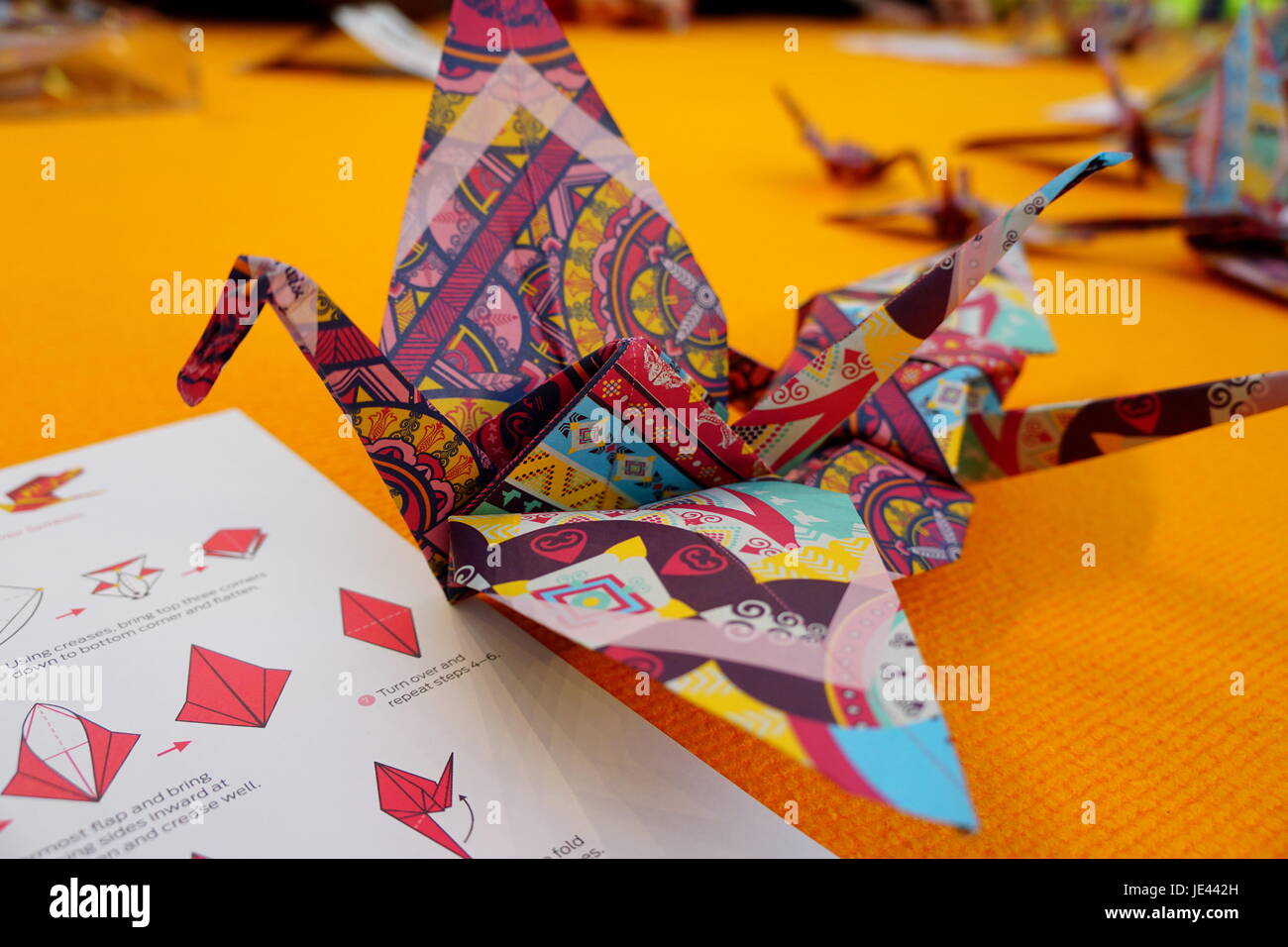 Origami crane hi-res stock photography and images - Alamy