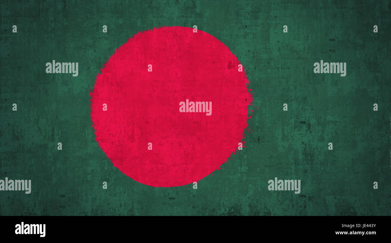 Bangladesh Flag close up texture Stock Photo - Alamy