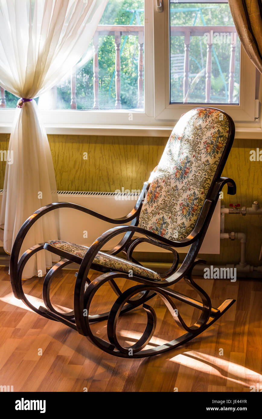 Rocking Chair Window High Resolution Stock Photography and Images - Alamy