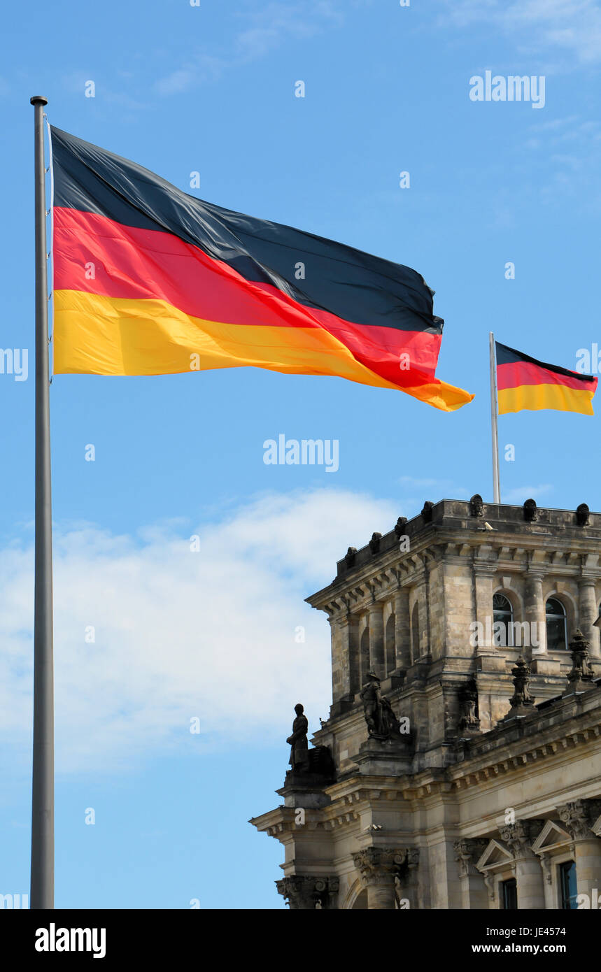 flags at the reichstag Stock Photo - Alamy