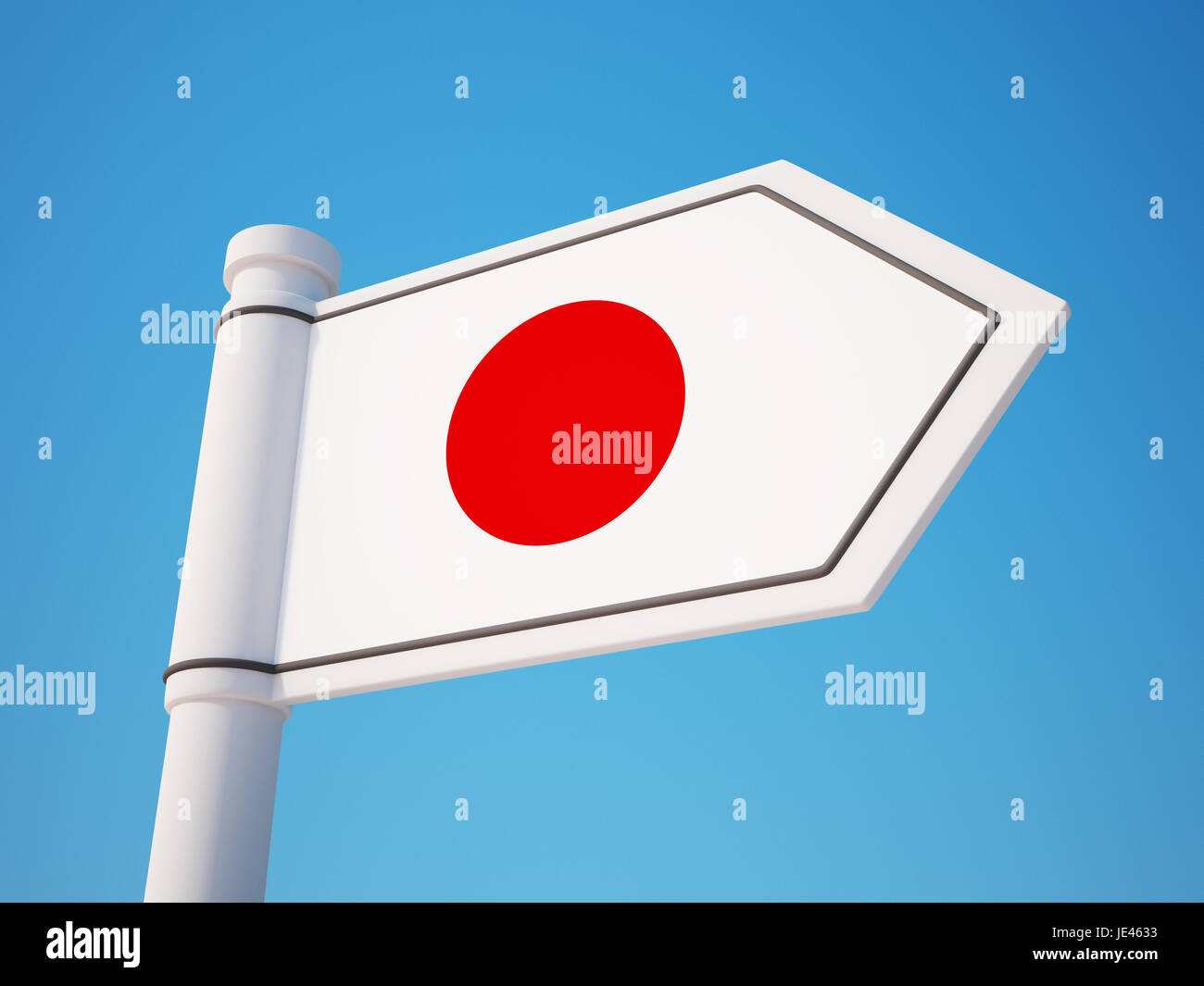 Japanese road sign crossroads hi-res stock photography and images - Alamy