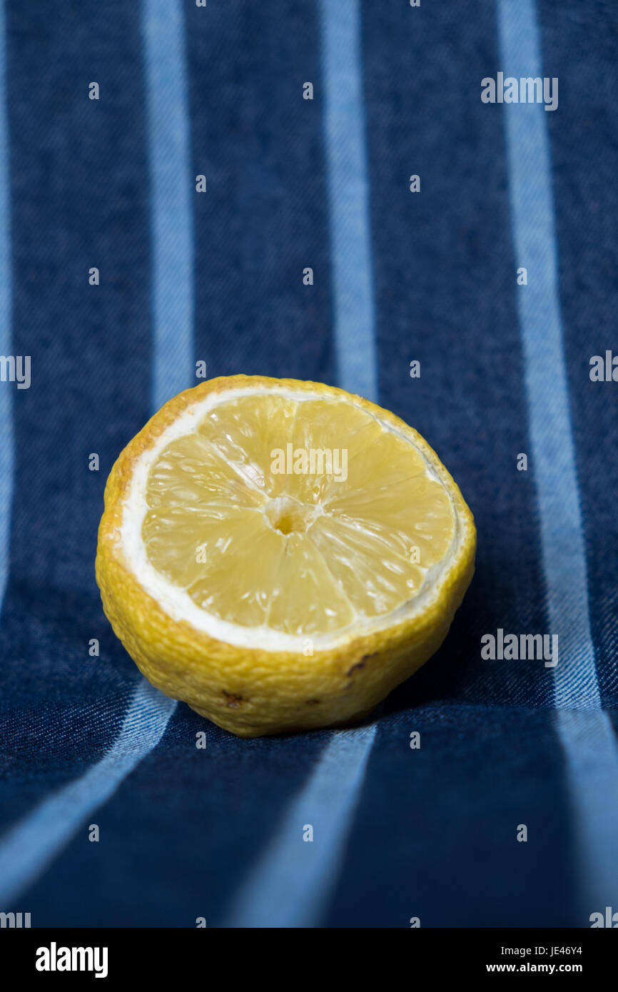 Slice lemon white background shadow hi-res stock photography and images ...