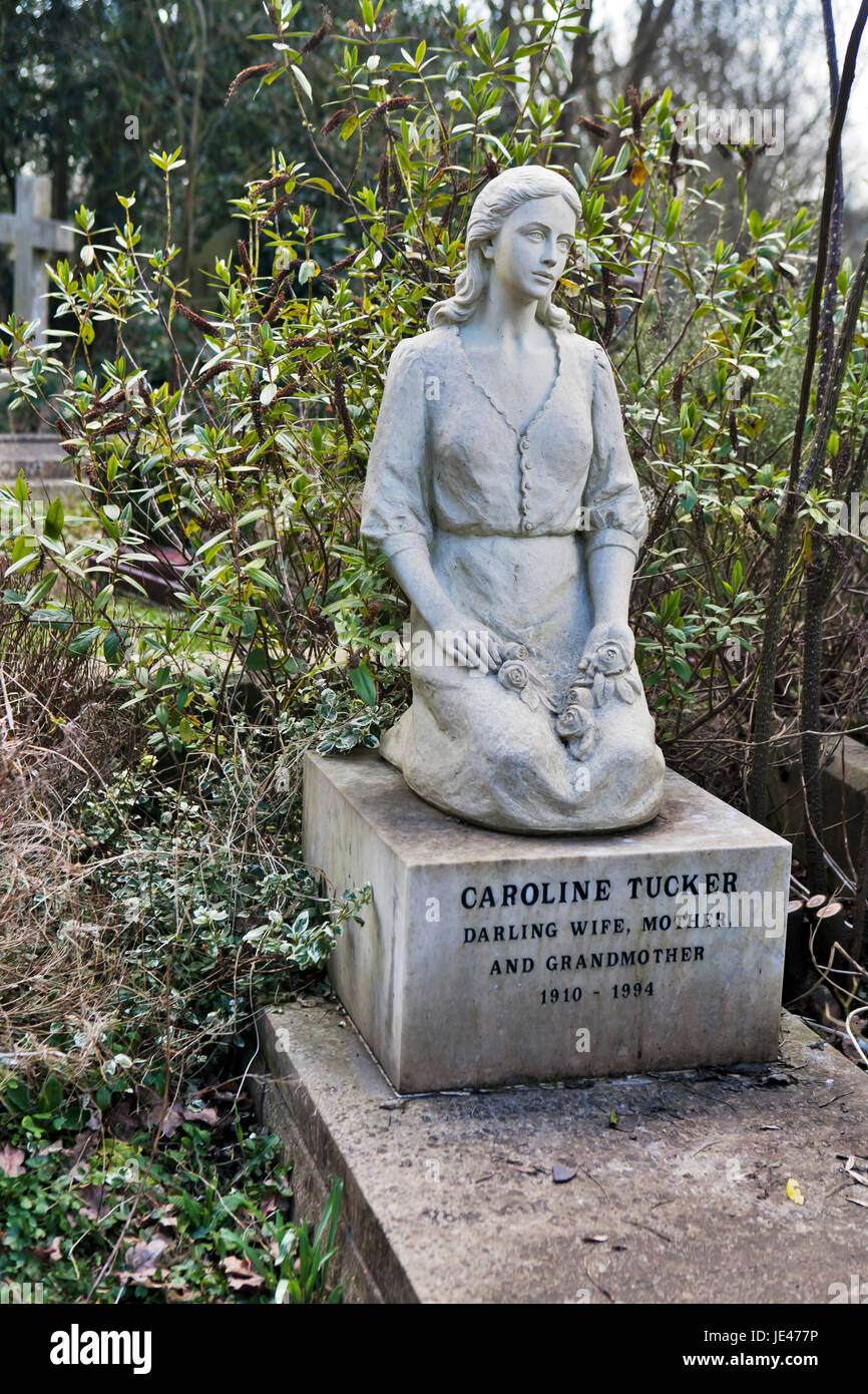 Hampstead cemetery hi-res stock photography and images - Alamy