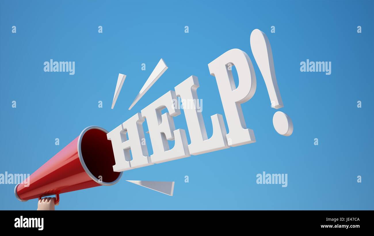 High Resolution Help Concept Stock Photo - Alamy
