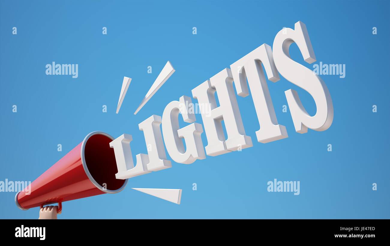High Resolution Lights Concept Stock Photo - Alamy