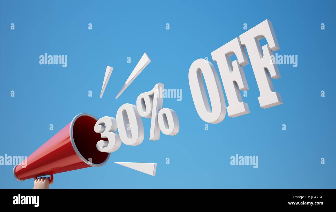 High Resolution 30 Percent Concept Stock Photo - Alamy