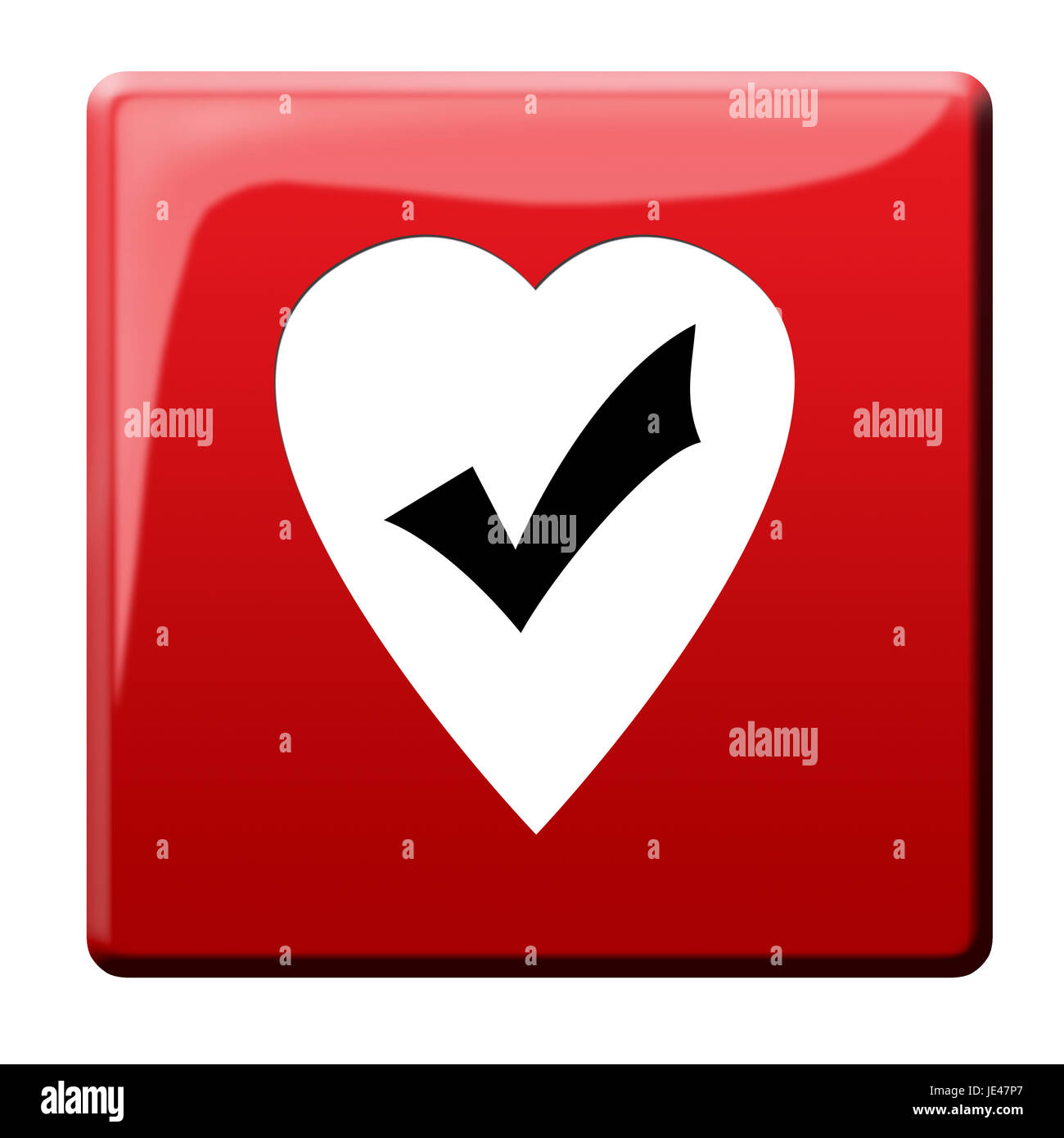 Heart for symbolic graphic hi-res stock photography and images - Alamy
