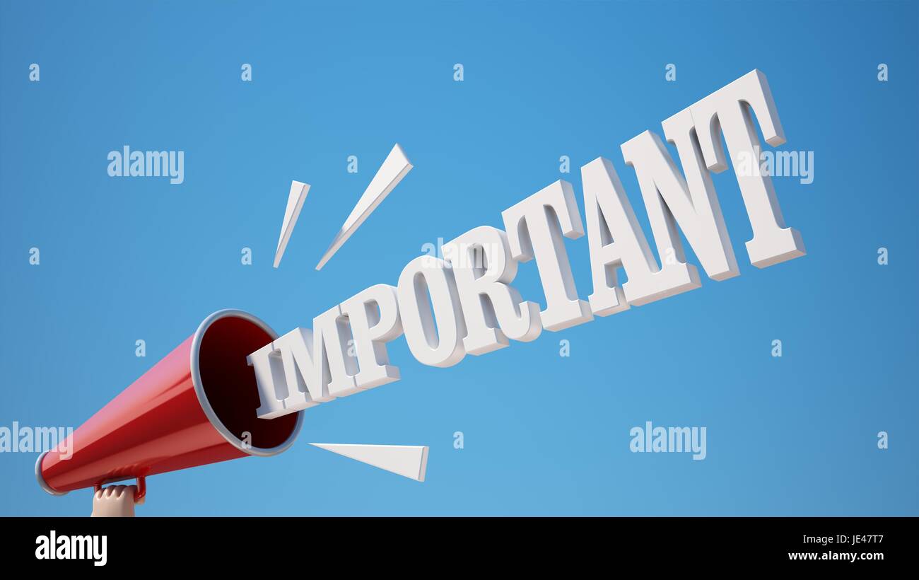 High Resolution Important Concept Stock Photo - Alamy