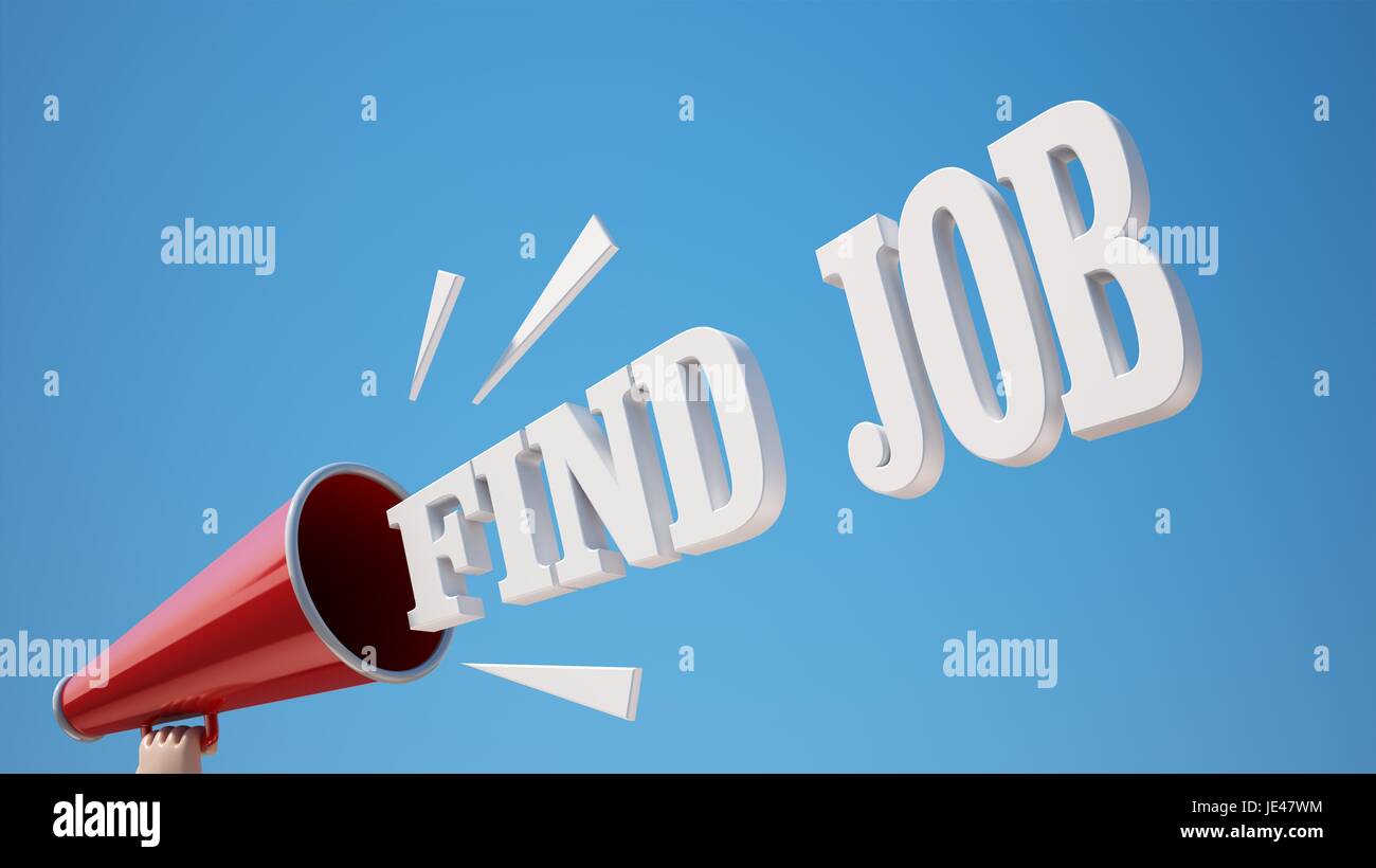High resolution find job hi-res stock photography and images - Alamy