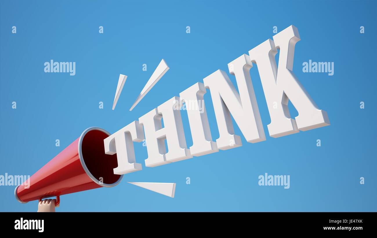 High Resolution Think Concept Stock Photo - Alamy