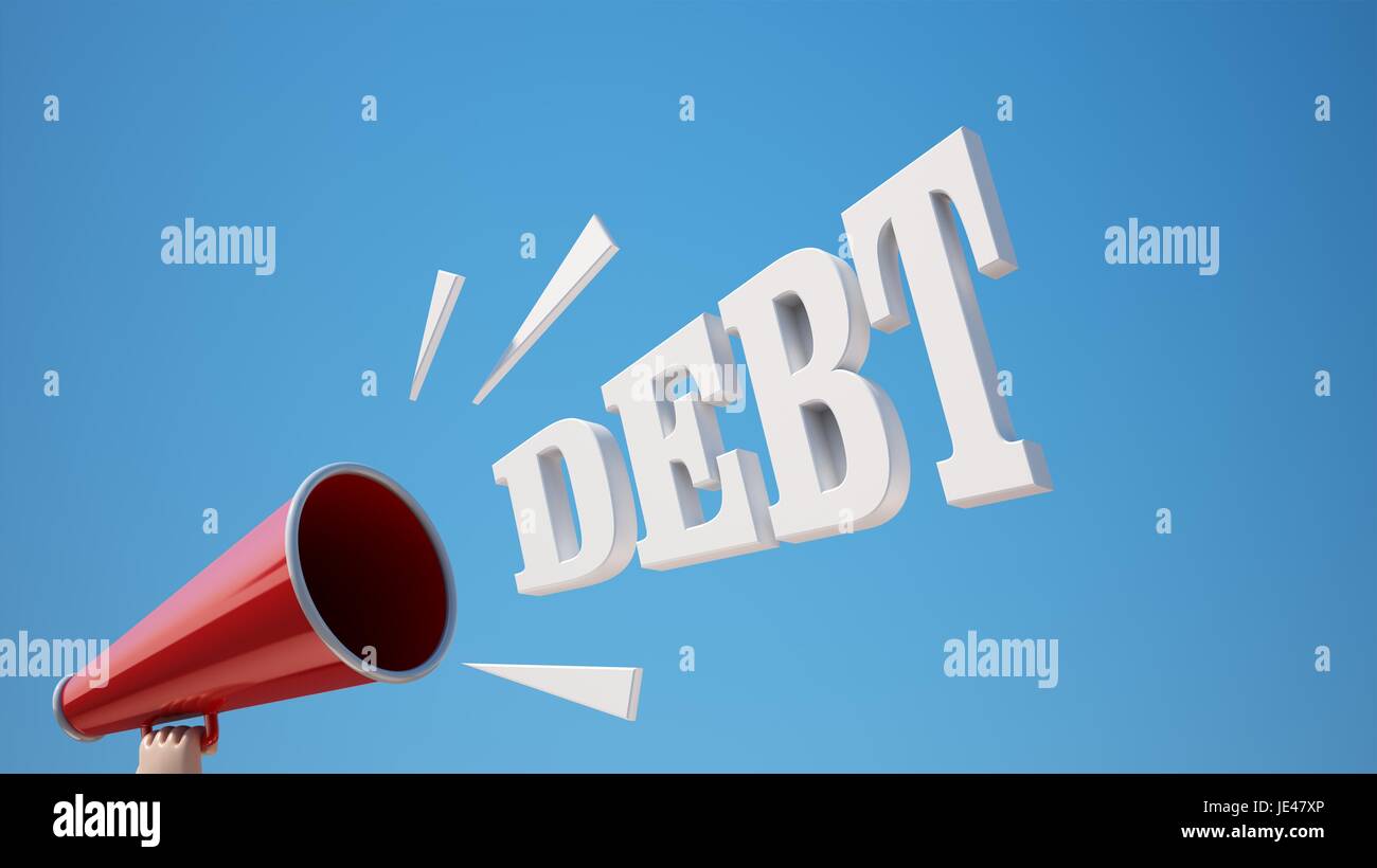 High Resolution Debt Concept Stock Photo - Alamy
