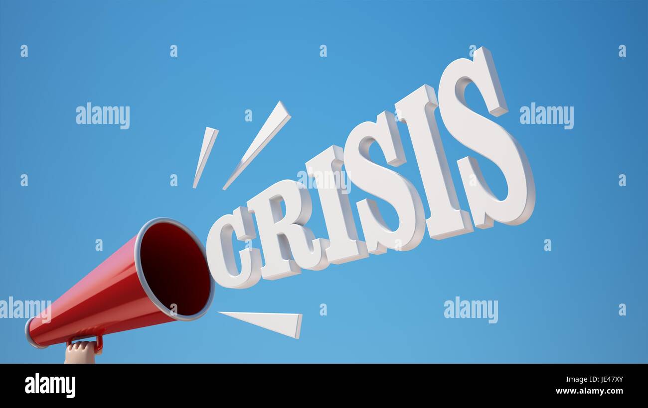 High Resolution Crisis Concept Stock Photo - Alamy