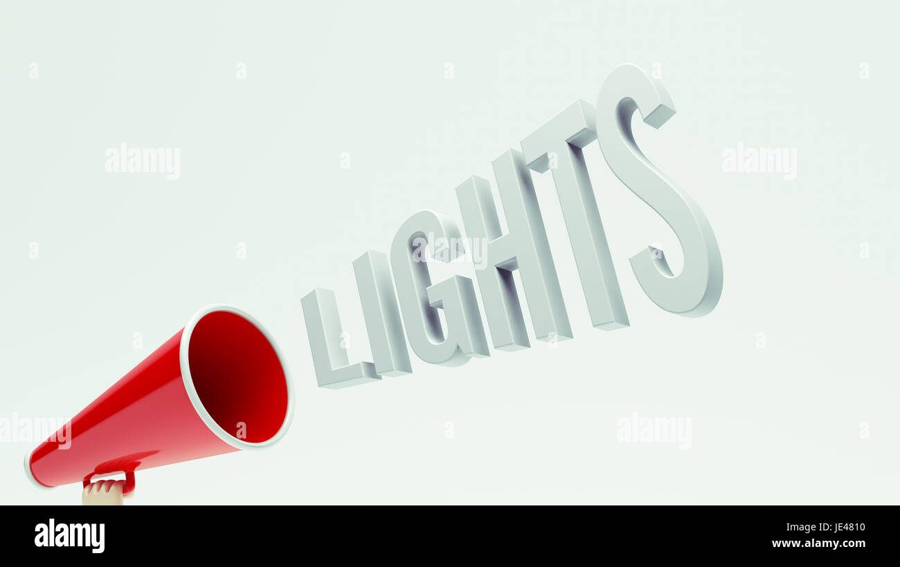 High Resolution Lights Concept Stock Photo - Alamy