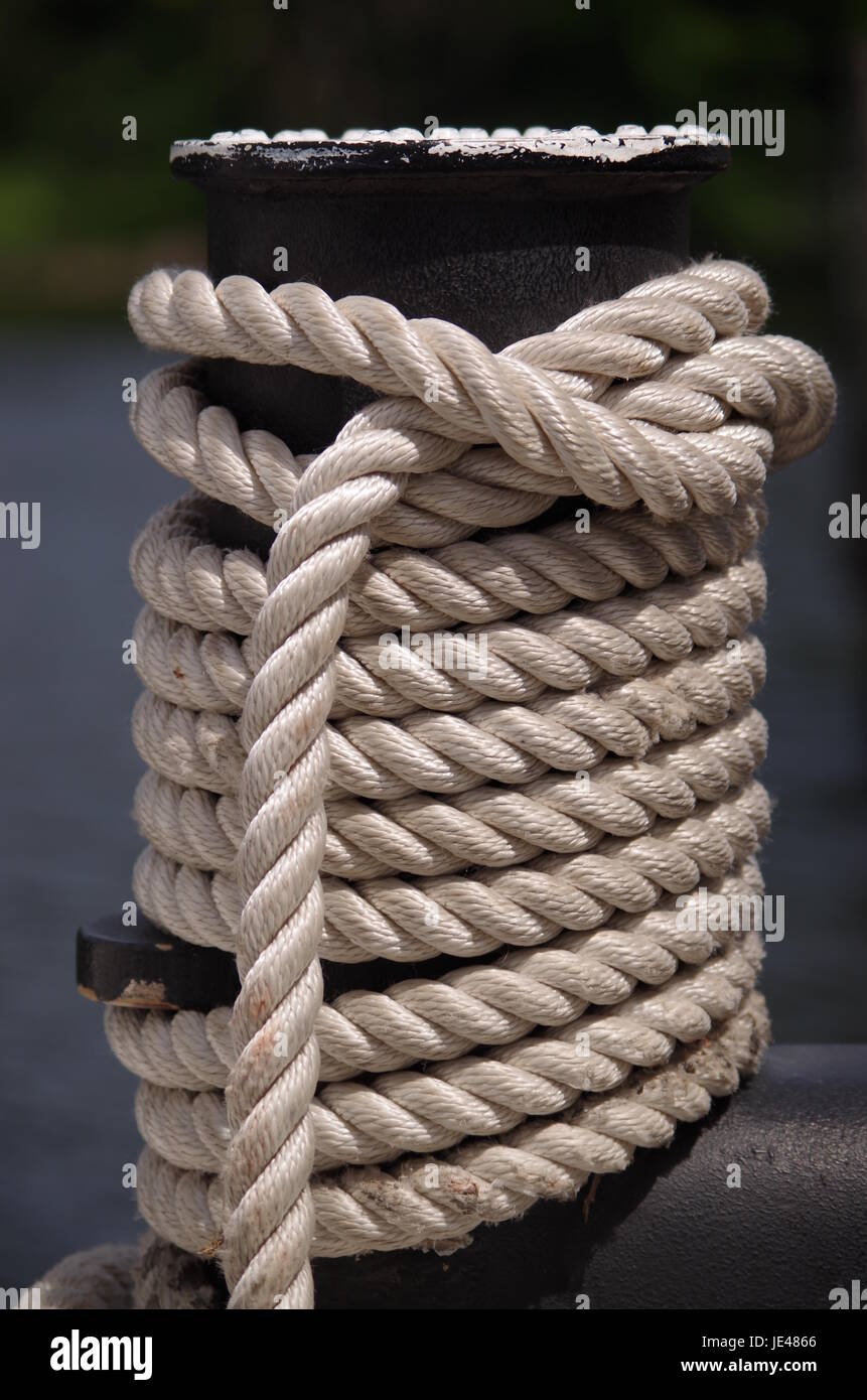 rope rowing boat Stock Photo - Alamy