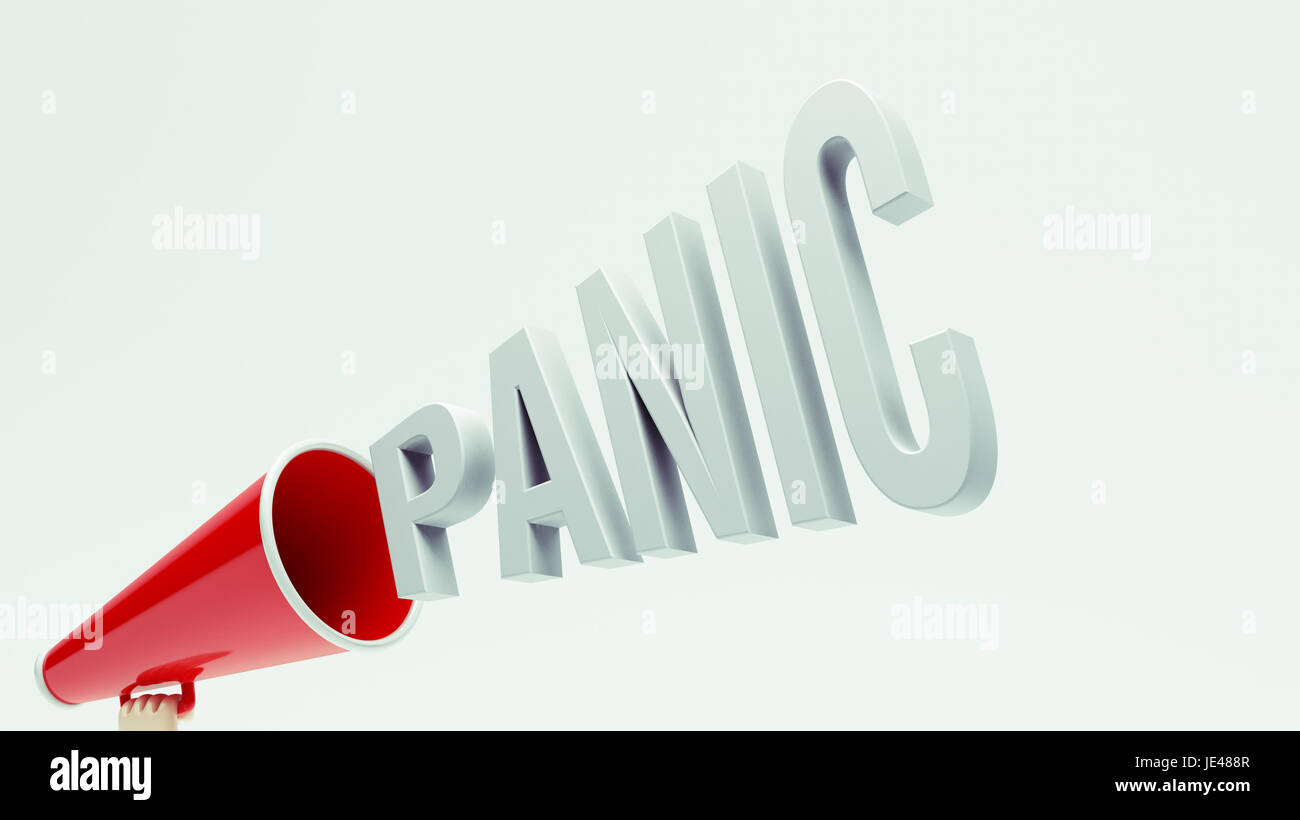 High Resolution Panic Concept Stock Photo - Alamy