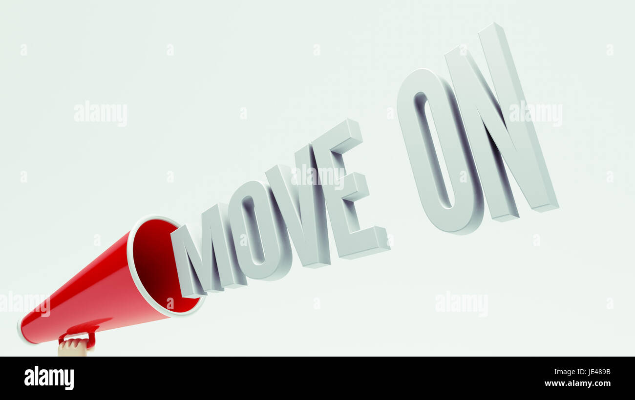 High Resolution Move On Concept Stock Photo - Alamy