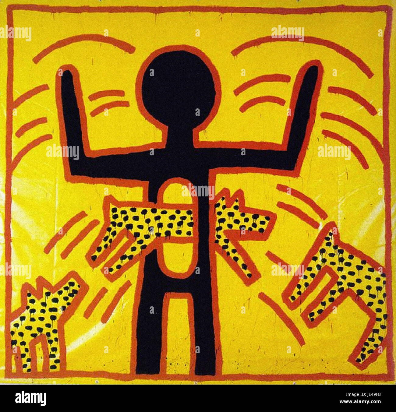 Keith haring hi-res stock photography and images - Alamy