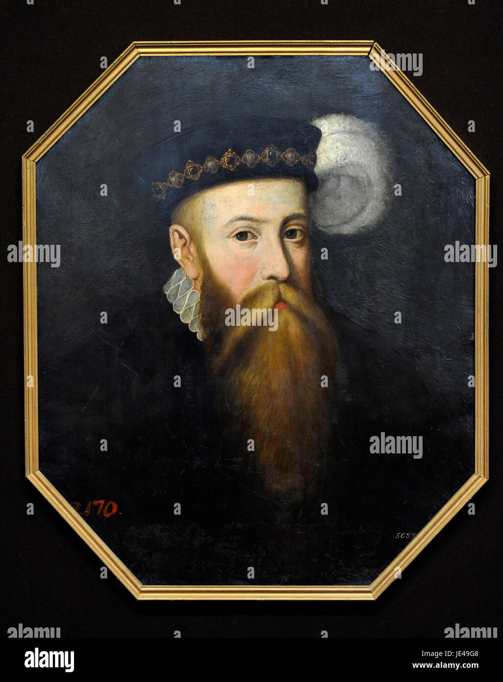 John III Vasa (1537-1592). King of Sweden. Portrait by Peeter Danckerts ...