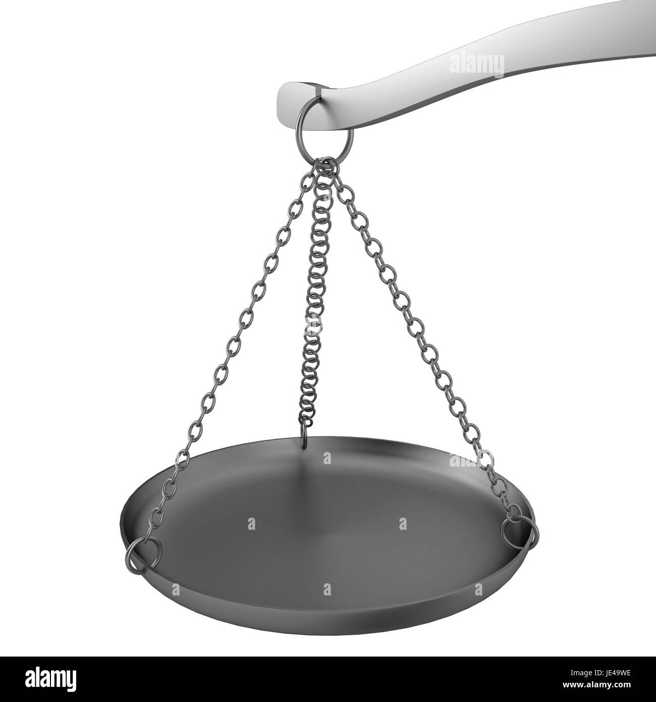 Scales. 3d illustration on white background Stock Photo - Alamy