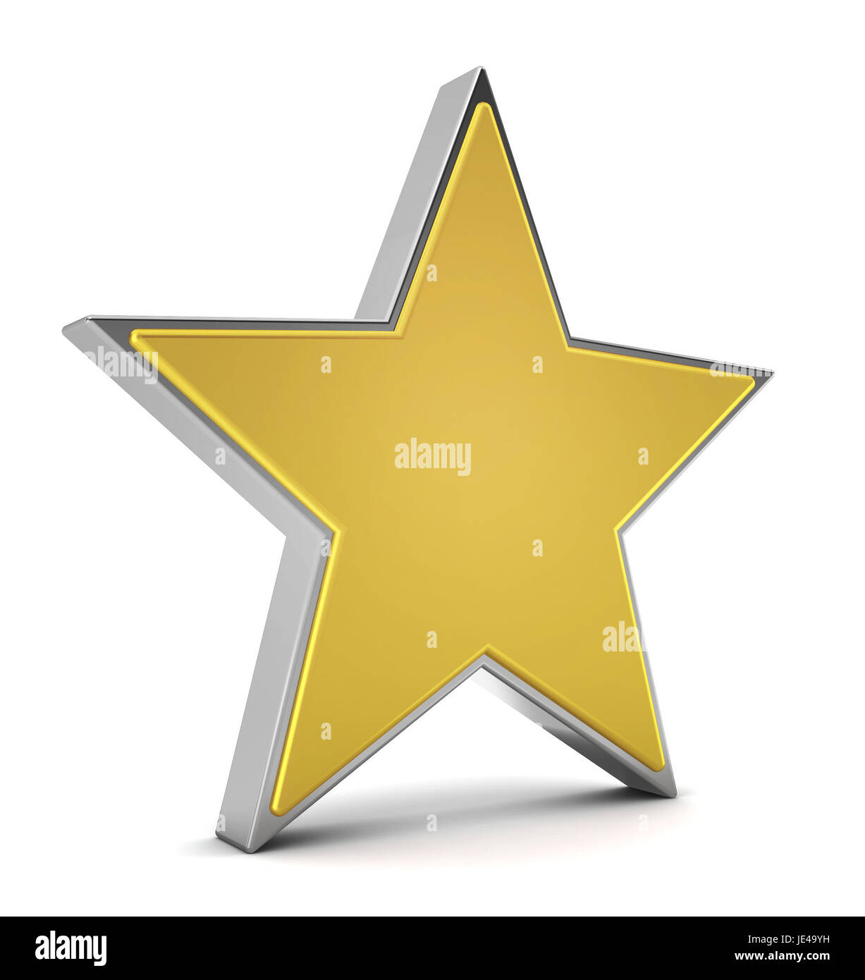 star - 3d render on white Stock Photo - Alamy