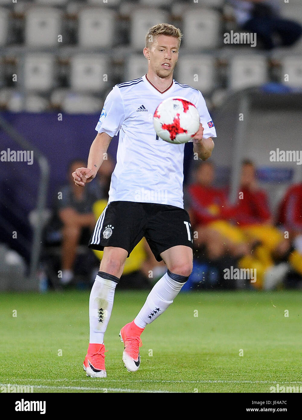 Mitchell Weiser during the UEFA European Under-21 match between Germany ...