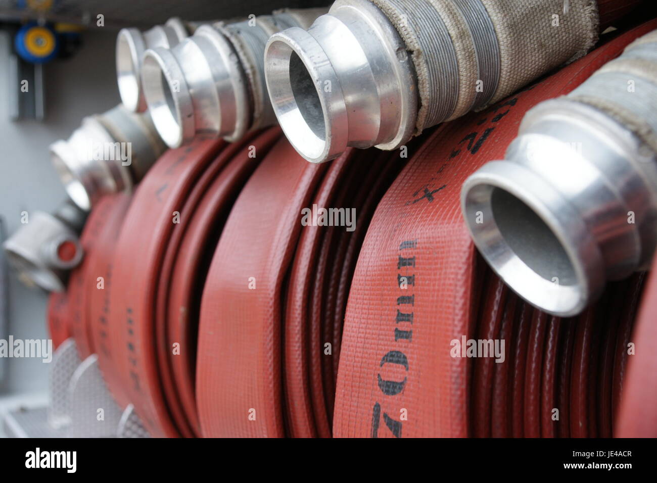 Fire engine equipment locker hi-res stock photography and images - Alamy