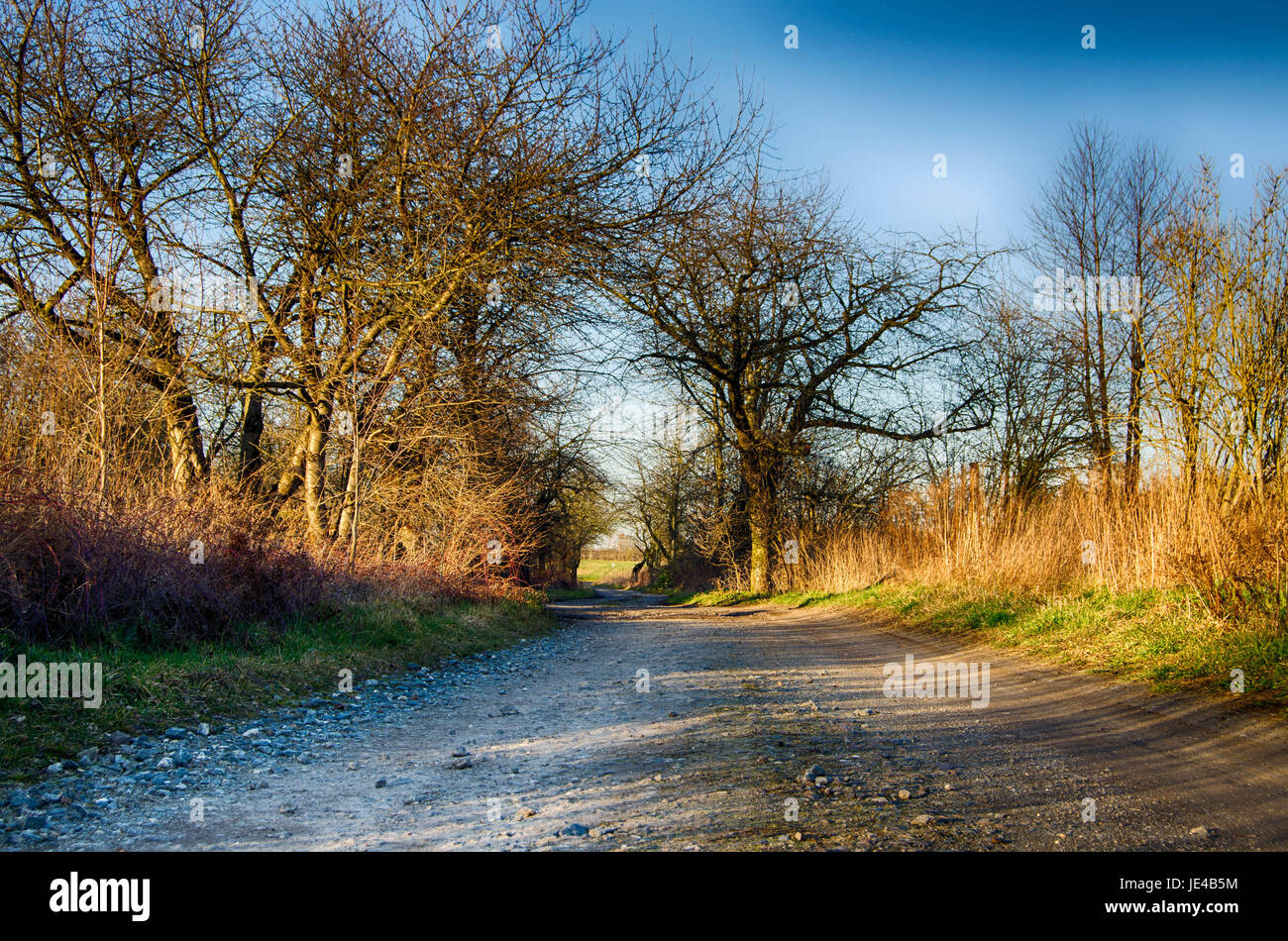 Countryside road rural Stock Photo - Alamy