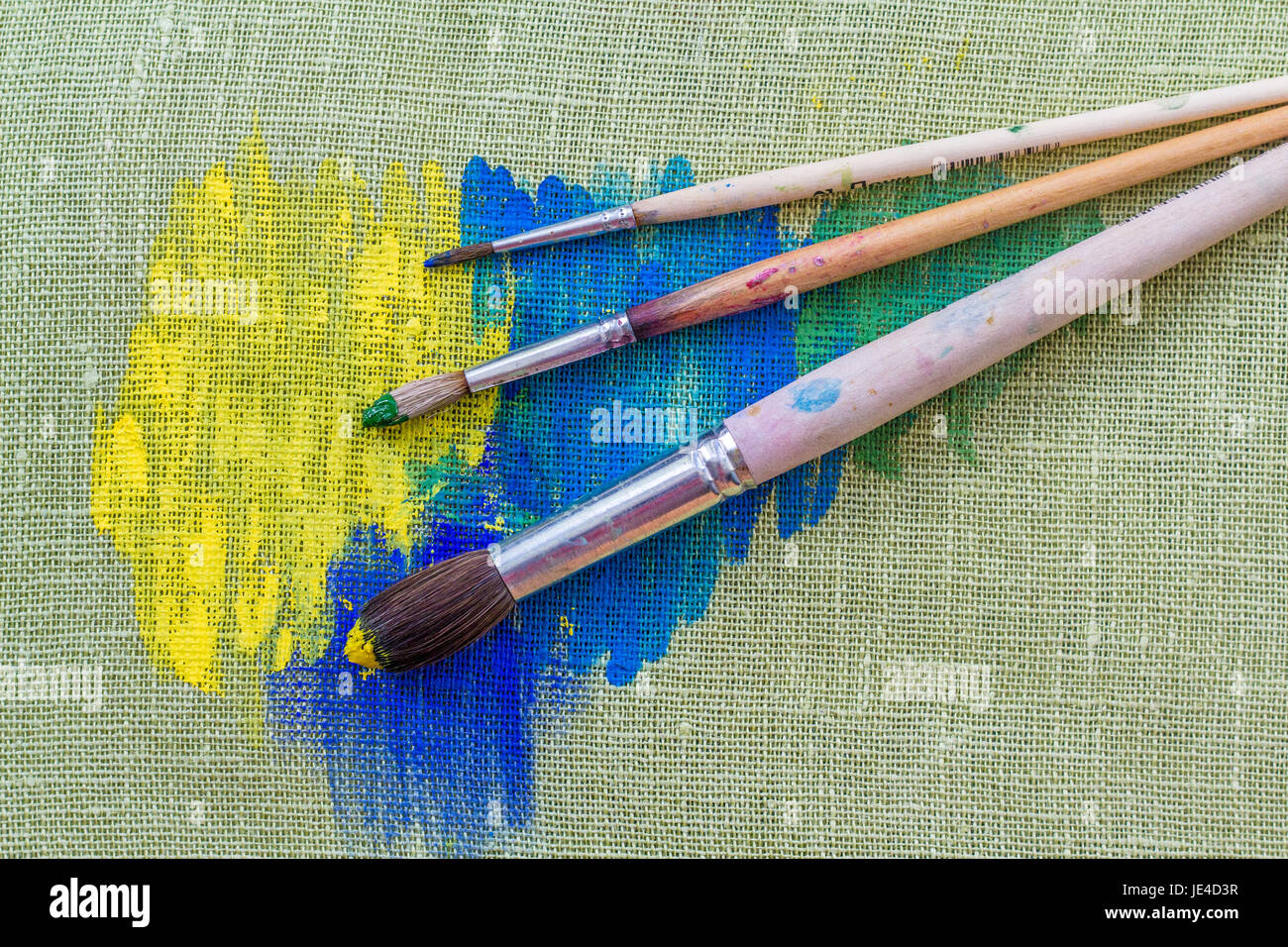 Multicolor pallet hi-res stock photography and images - Alamy