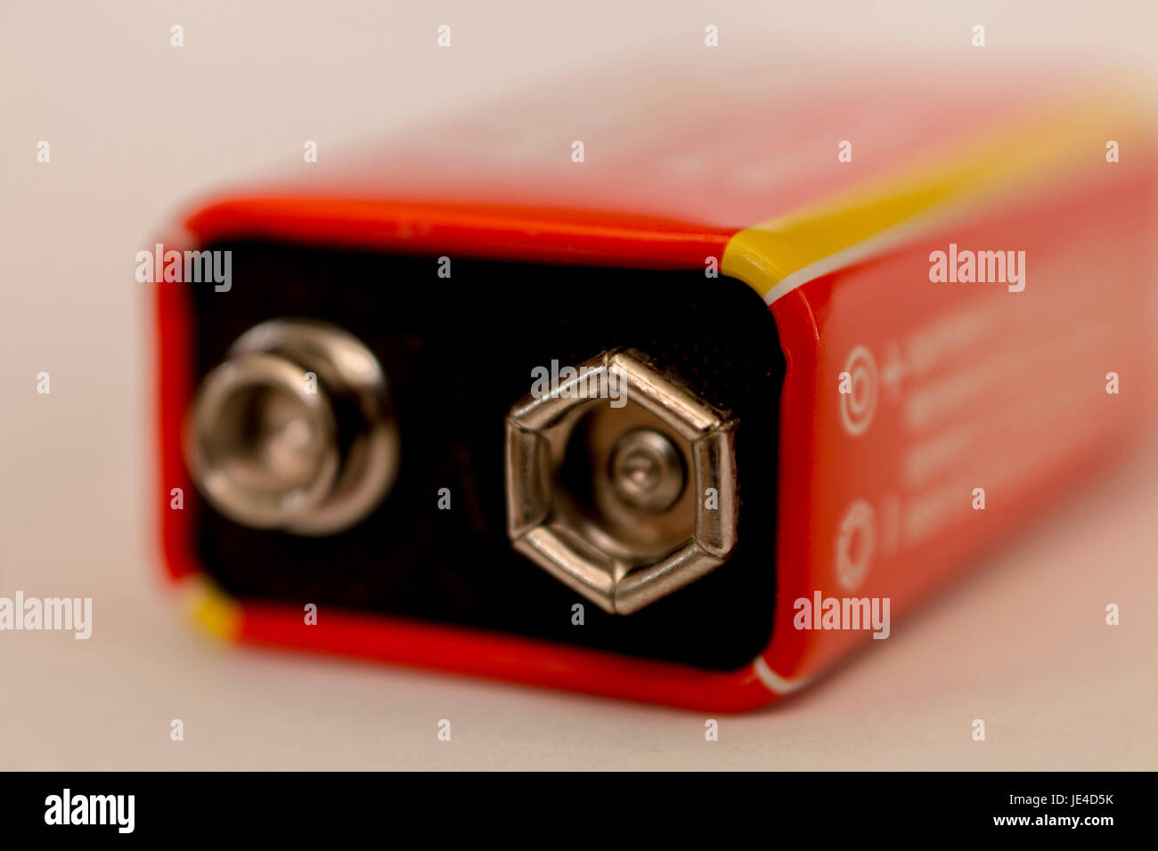 Close up Battery details Stock Photo - Alamy