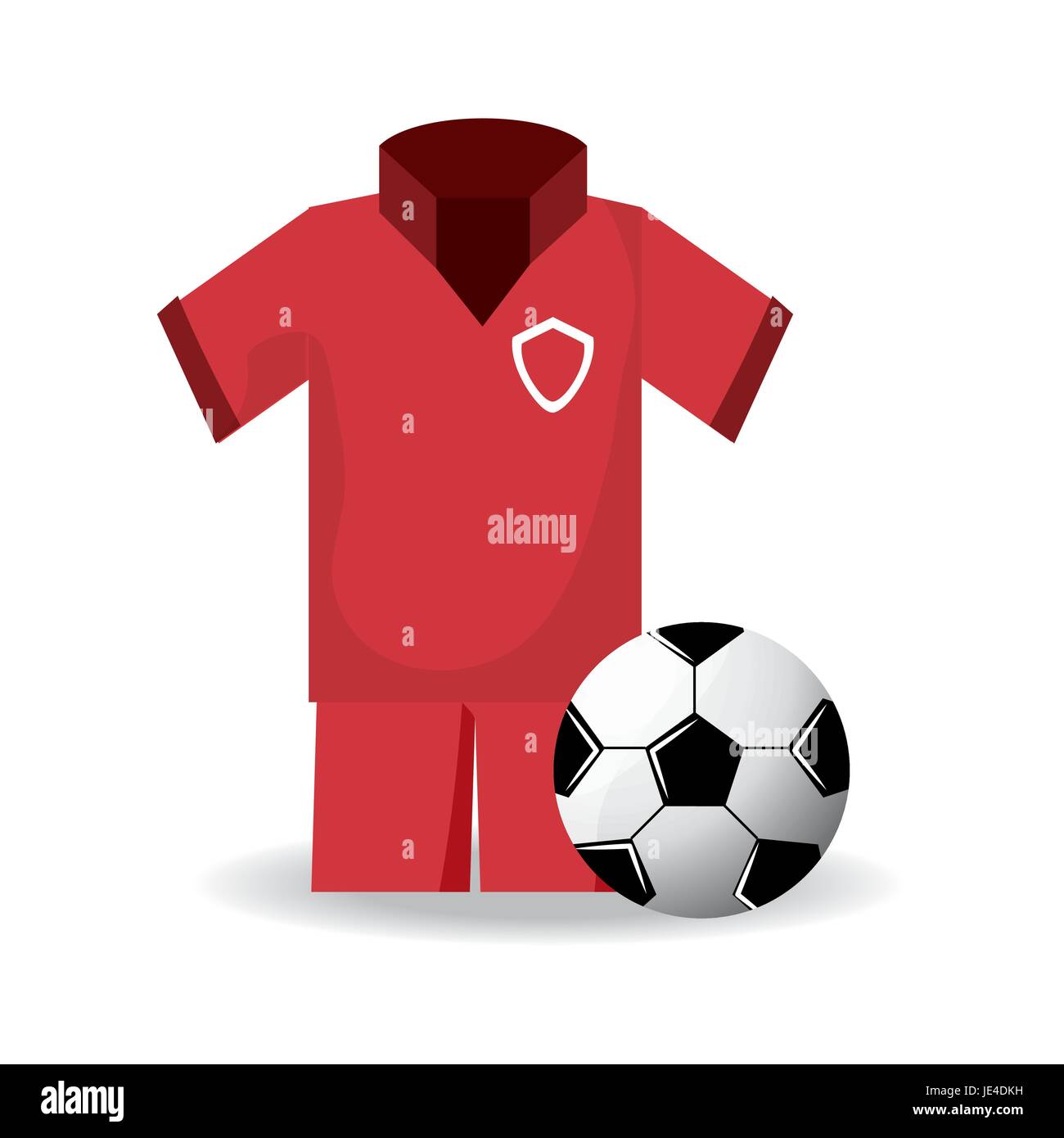 football soccer sport game to competition vector illustration Stock ...