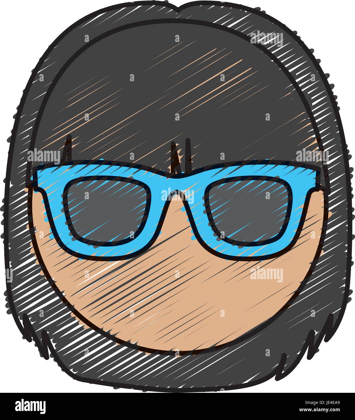 hispter woman icon Stock Vector Image & Art - Alamy